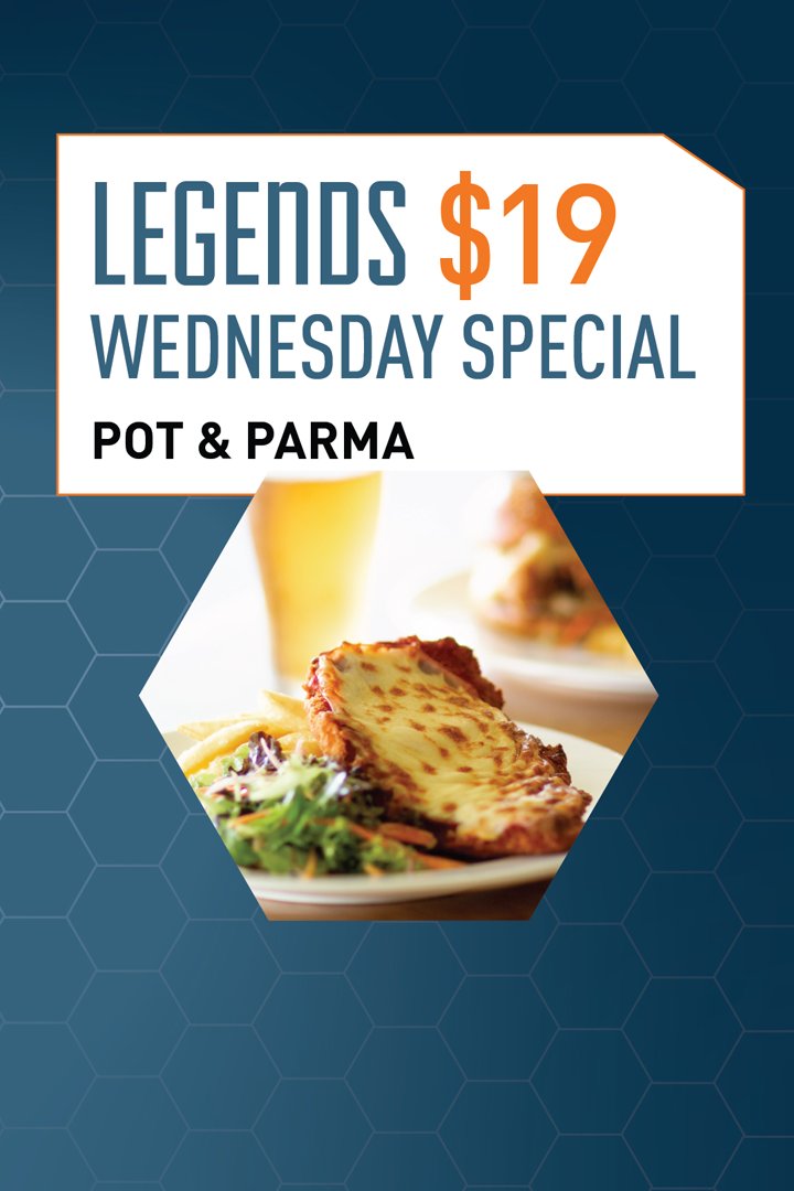 Moonee Valley Legends Menu | Bistro | Legends